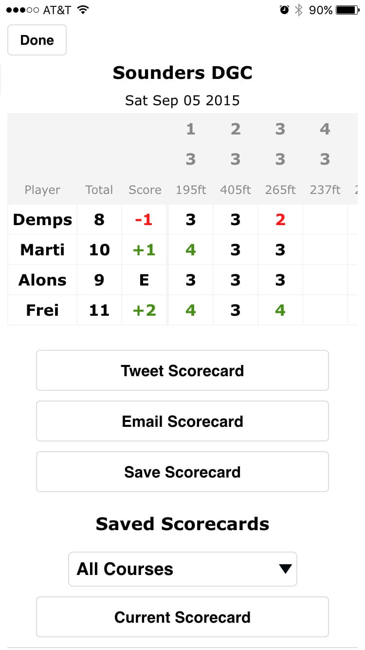 Disc Golf ScoreCard FREE Disc Golf App For IPhone And Android Disc Golf ScoreCard FREE Disc Golf App For IPhone And Android